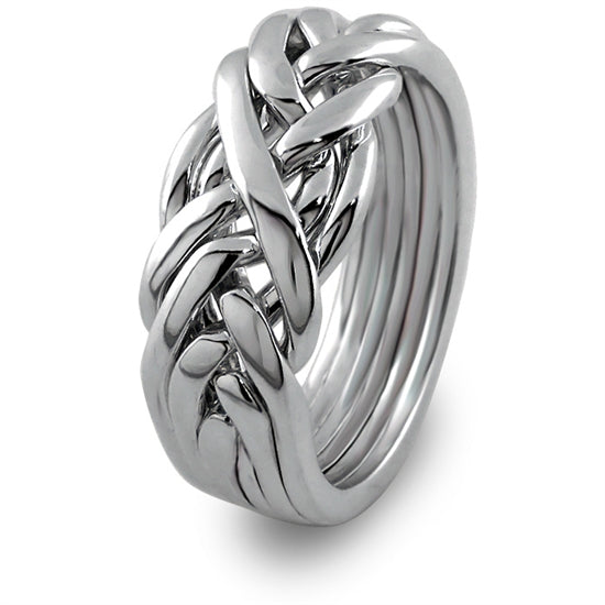 Silver Puzzle Rings | Uctuk.com